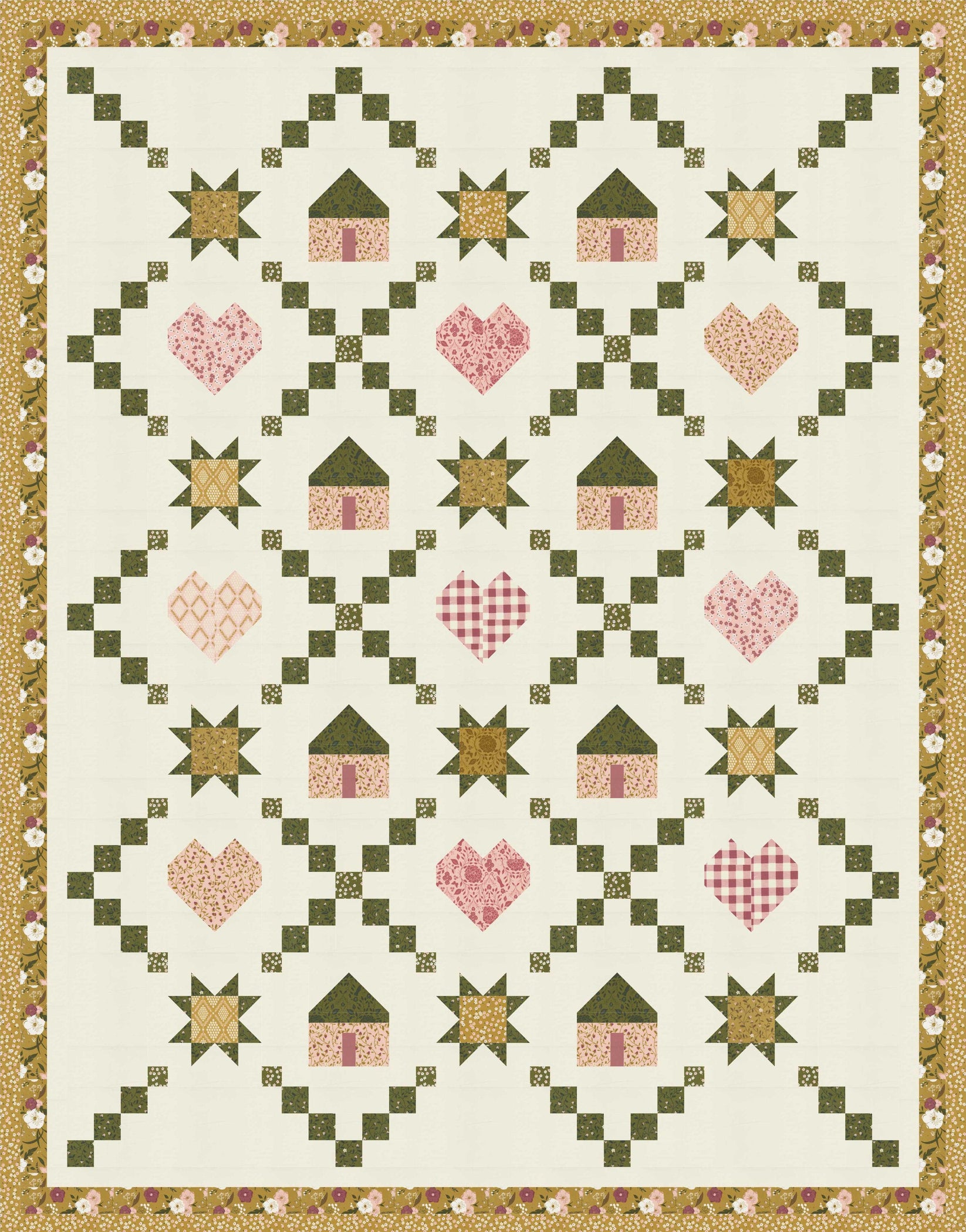 Evermore "Cottage Home" Quilt Pattern | DIGITAL DOWNLOAD – SweetfireRoad